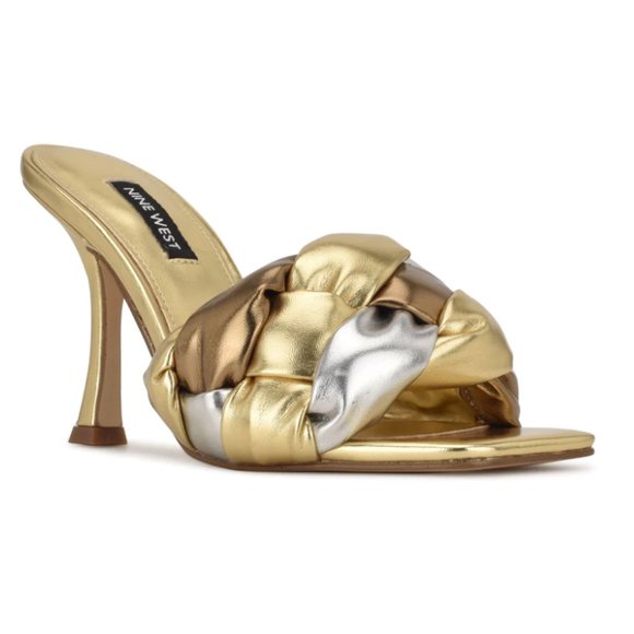 Nine West | Shoes | New Nine West Yoyo Heeled Slide Sandals | Poshmark